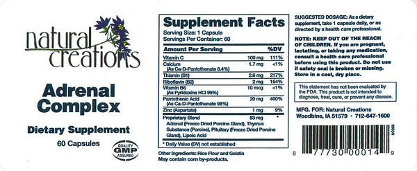 Adrenal Complex – Johnson Compounding & Wellness