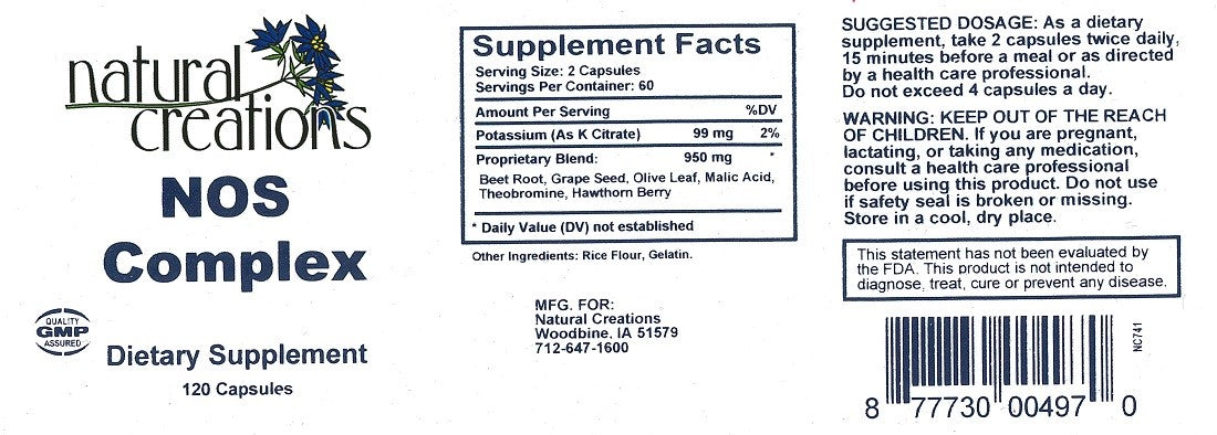 NOS Complex – Johnson Compounding & Wellness